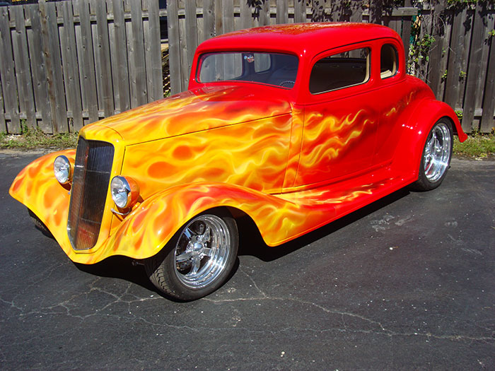 1933 Chevy 5 Window Coupe
